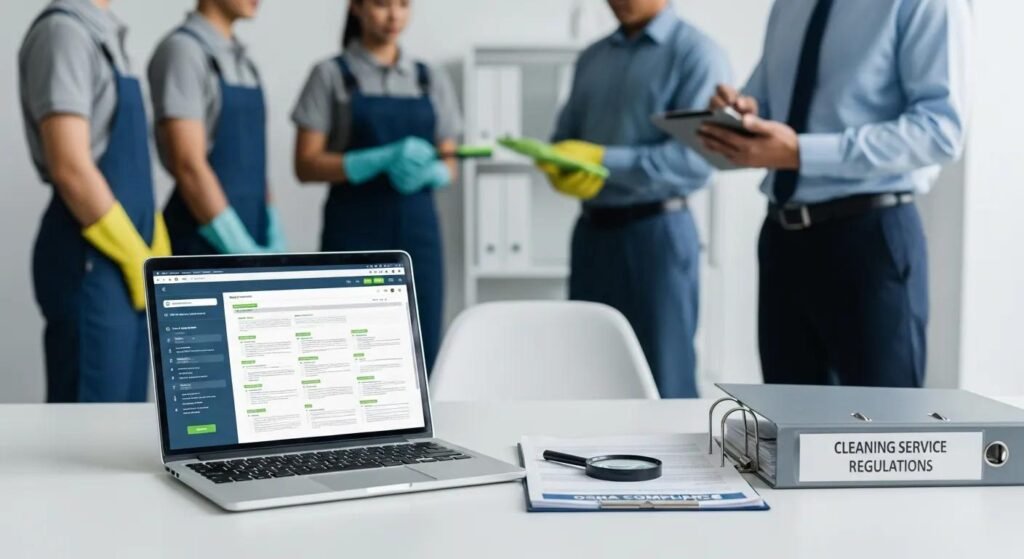 Understanding Cleaning Service Compliance Regulations - The Green Bucket